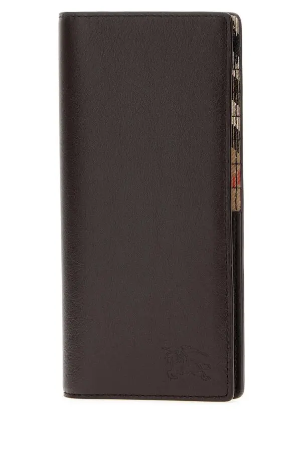 Burberry Chocolate Leather Wallet