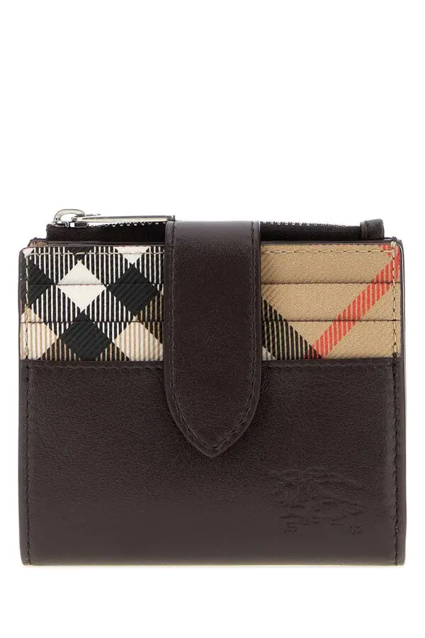 Burberry Chocolate Leather Wallet