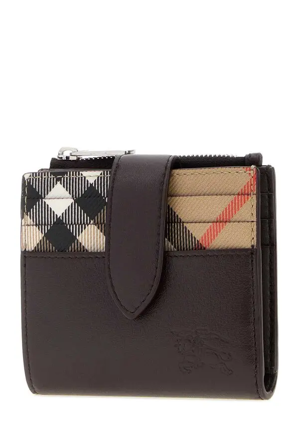 Burberry Chocolate Leather Wallet