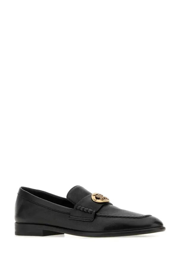 Burberry Leather Loafers With Horsebit Detailing