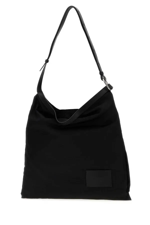 JIL SANDER Canvas Soft Rolled Shopping Bag