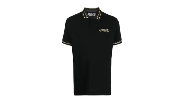 Versace Jeans Couture Short Sleeve Polo Shirt