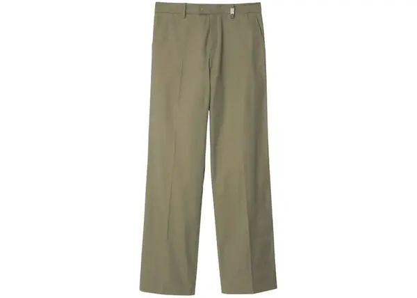 Burberry Straight Leg Cotton Pants