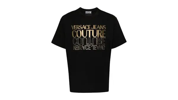 Versace Jeans Couture Logo Printed Crewneck Sweat-shirt T-shirt