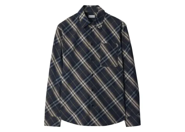 Burberry Relaxed Fit Check Cotton Shirt