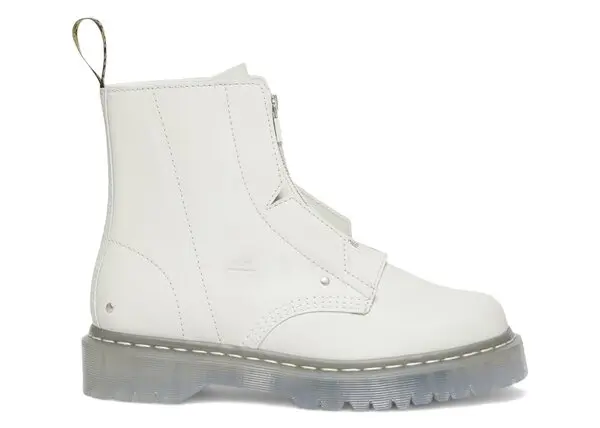 Dr. Martens 1460 Pascal Bex Leather Lace Up Boot Acoldwall Smooth - Cream