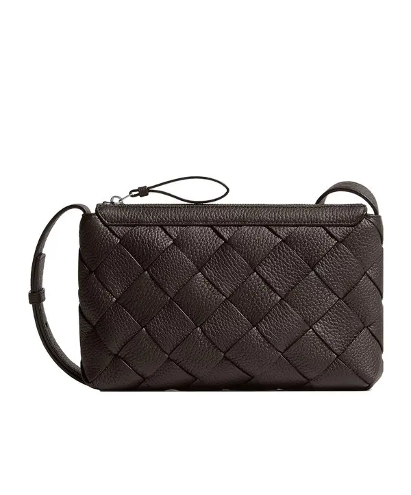 Bottega Veneta Diago Zipped Messenger Bag - Black