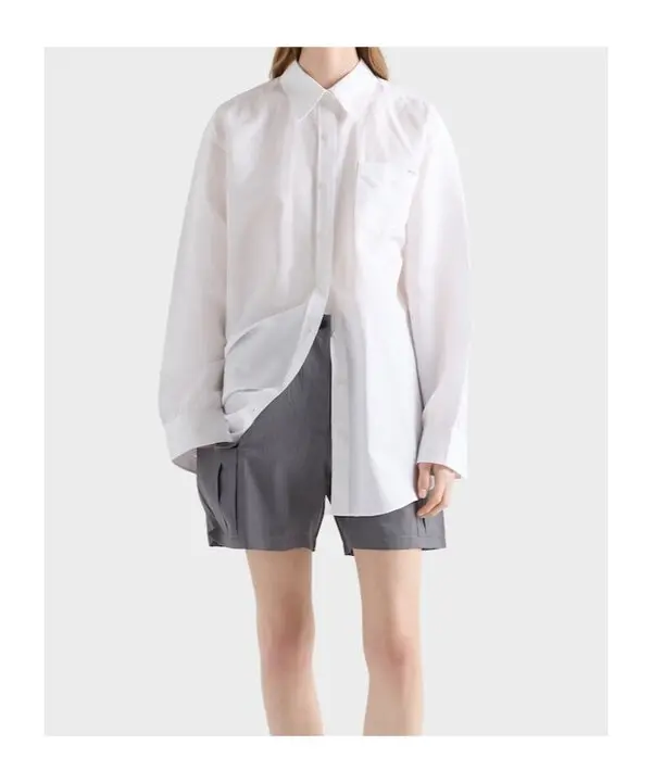 Prada Linen Muslin Shirt
