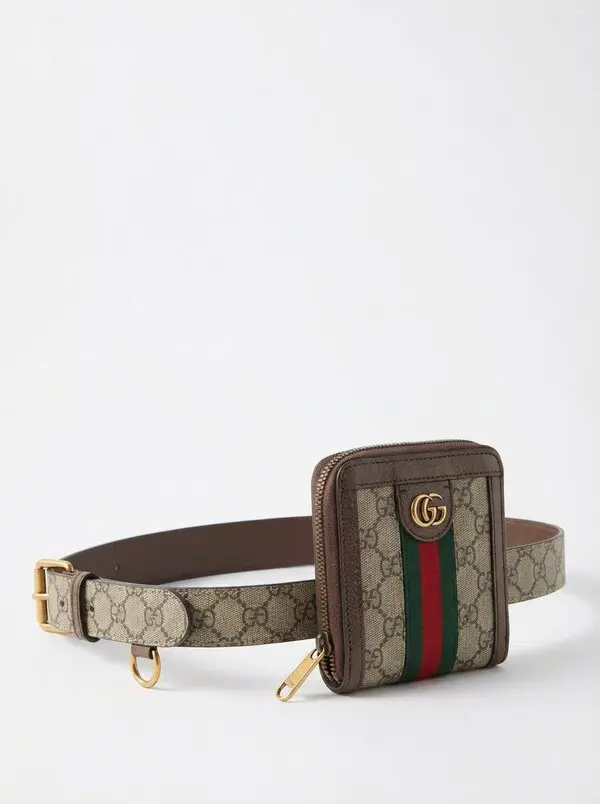 Gucci Ophidia Gg-jacquard Belt Bag