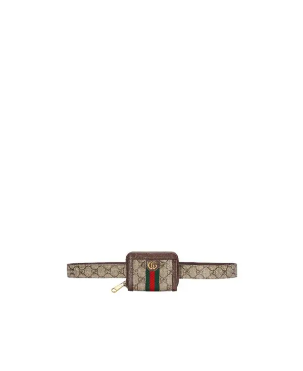 Gucci Ophidia Gg-jacquard Belt Bag - Beige/ebony