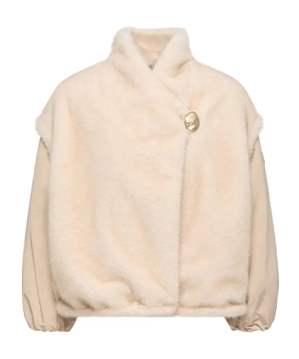 Moncler Chardonneret Reversible Down Jacket - Beige