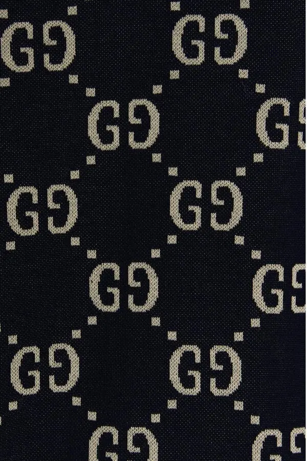 Gucci Gg Jacquard Cotton Jacket