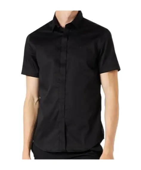 Emporio Armani Short-sleeved Shirt - Black