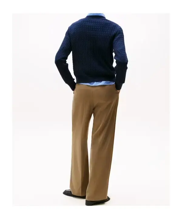 Tommy Hilfiger Cable Knit Crew Neck Pullover