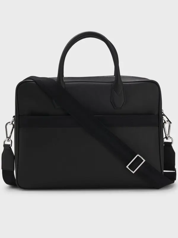 Hugo Boss Grained Document Case With Logo Lettering