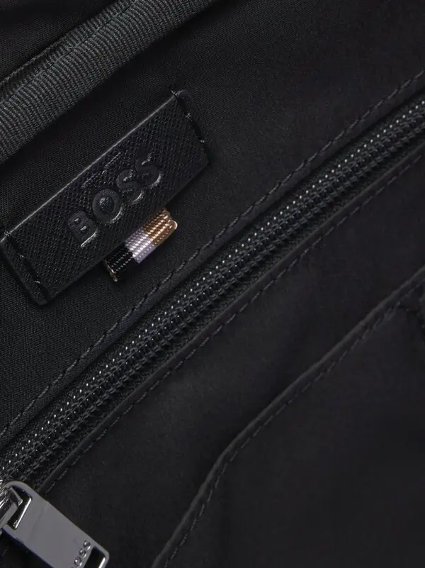 Hugo Boss Grained Document Case With Logo Lettering