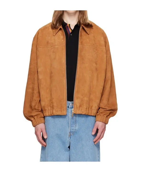 Paul Smith Suede Zip-up Jacket