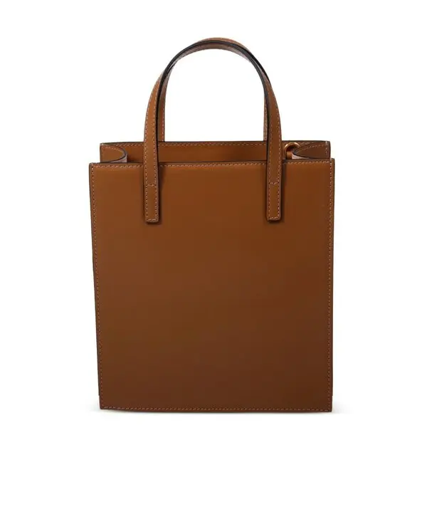 HIDESINS Flap Leather Tote Bag