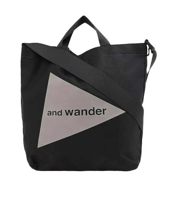 AND WANDER Recycle Ox Logo Tote Shoulder Bag