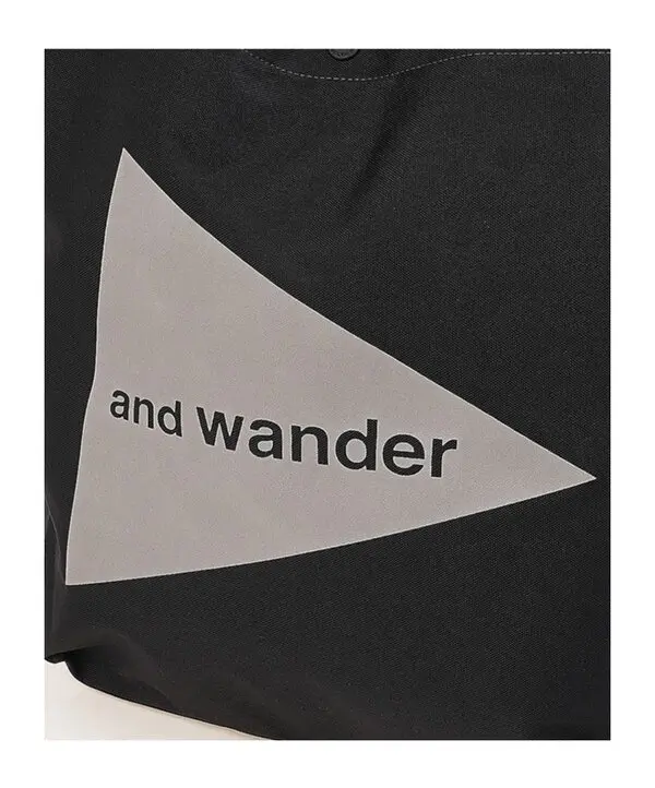 AND WANDER Recycle Ox Logo Tote Shoulder Bag