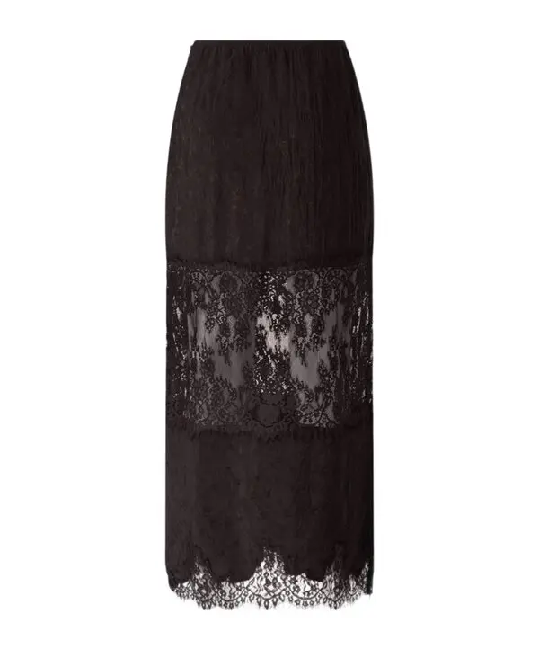 Pinko Lace Pencil Skirt