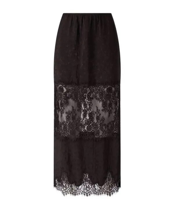 Pinko Lace Pencil Skirt - No