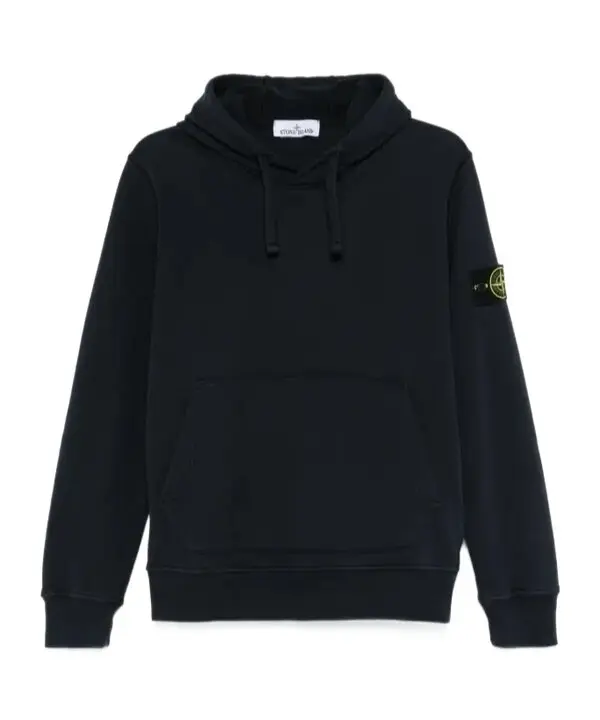 Stone Island Logo Patch Hoodie