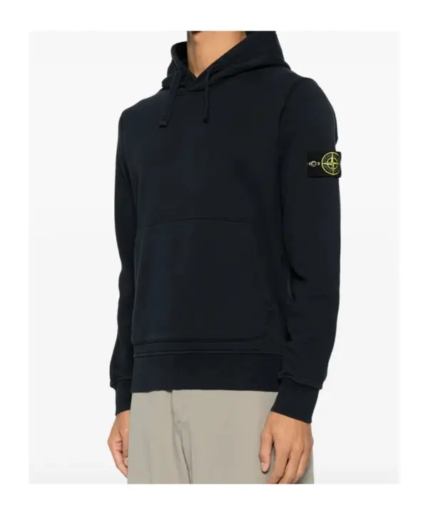 Stone Island Logo Patch Hoodie