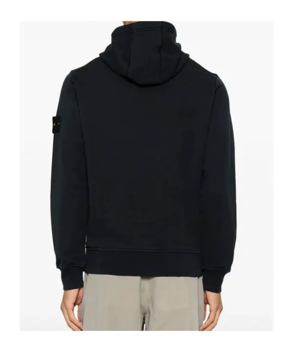 Stone Island Logo Patch Hoodie