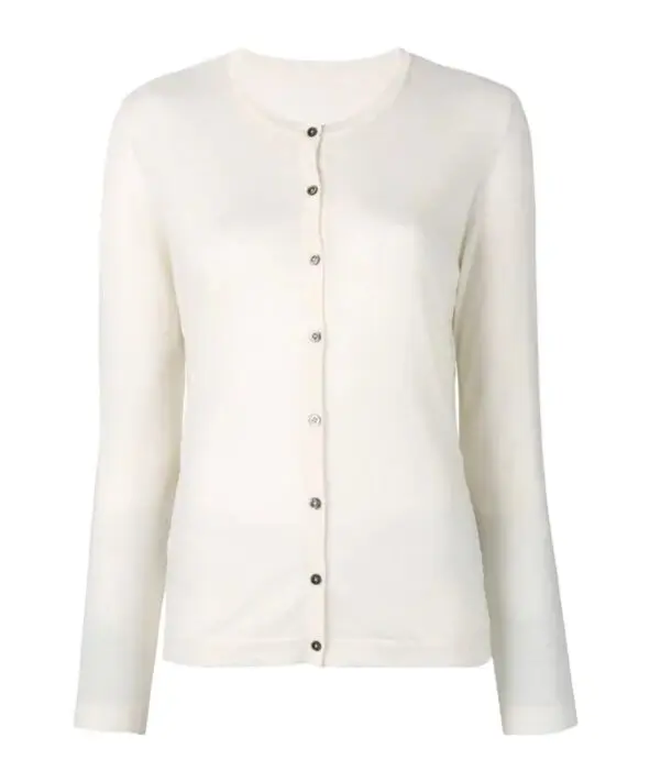 Lela Rose Button Fitted Cardigan