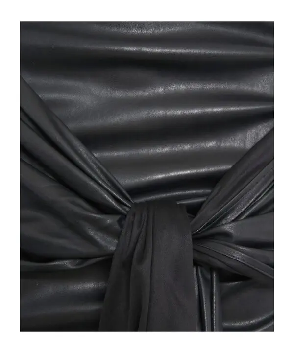 Elisabetta Franchi Zip Detailed Ruched Skirt