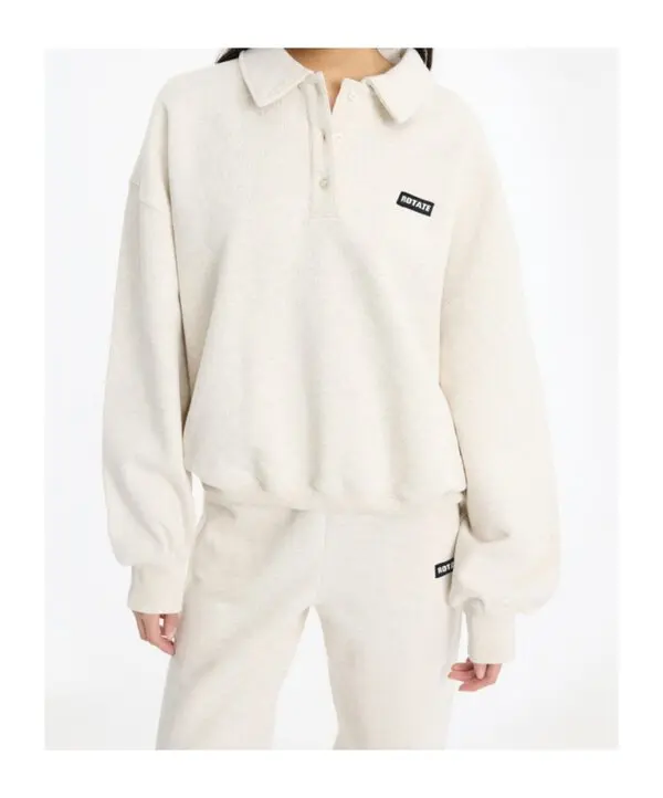 ROTATE BY BIRGER CHRISTENSEN Polo Heavy Sweatshirt