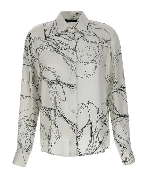 Fabiana Filippi Pattern-printed Long-sleeved Shirt