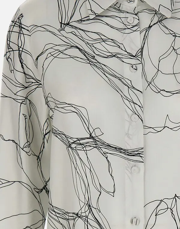 Fabiana Filippi Pattern-printed Long-sleeved Shirt