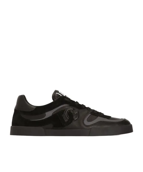 Dolce & Gabbana Dolce Gabbana Portofino Logo Patch Sneakers
