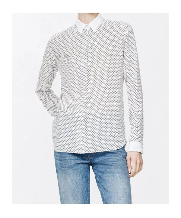 TOM FORD Printed Multi Agryle Silk Crepe De Chineshirt