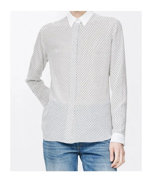 TOM FORD Printed Multi Agryle Silk Crepe De Chineshirt