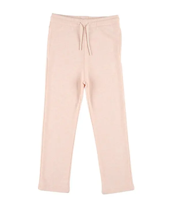 Bonpoint Dalila Embroidered Flared Joggers - Nude