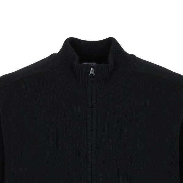 C.P. COMPANY Zip-up Ribbed Cardigan