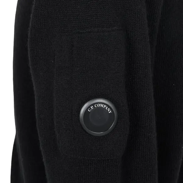 C.P. COMPANY Zip-up Ribbed Cardigan