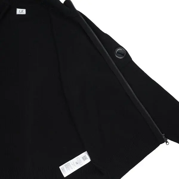 C.P. COMPANY Zip-up Ribbed Cardigan