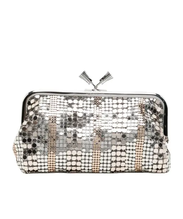 ANYA HINDMARCH Sequin-embellished Clutch Bag