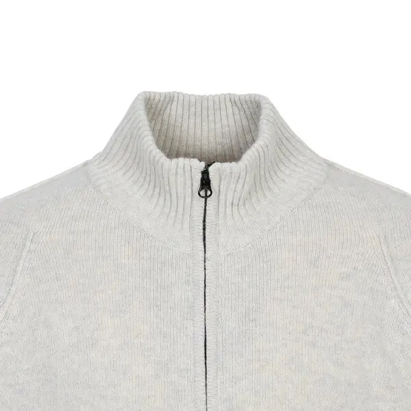 C.P. COMPANY Zip-up Cardigan With Ribbed Hem