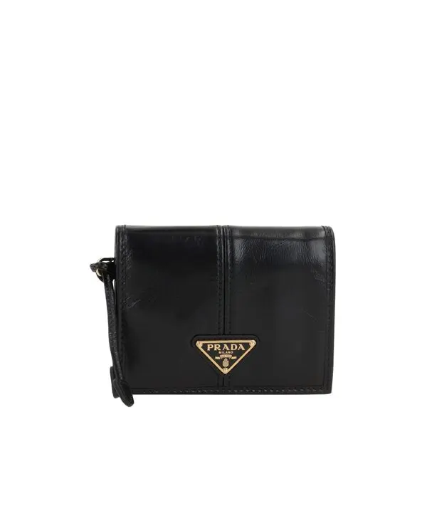 Prada Triangle-logo Bi-fold Wallet