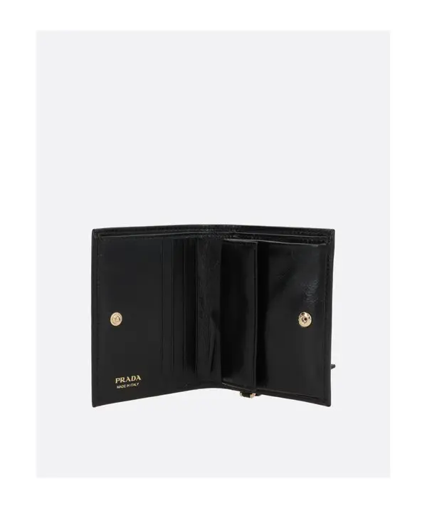 Prada Triangle-logo Bi-fold Wallet
