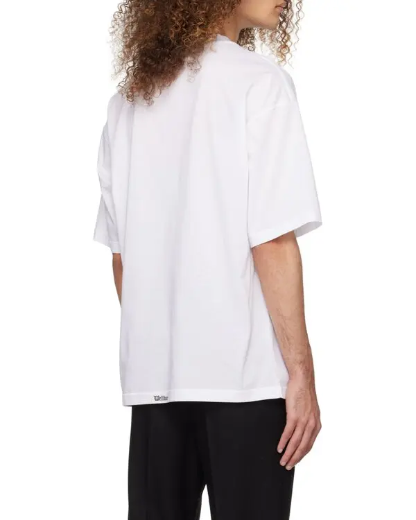 We11Done Logo-print Cotton T-shirt