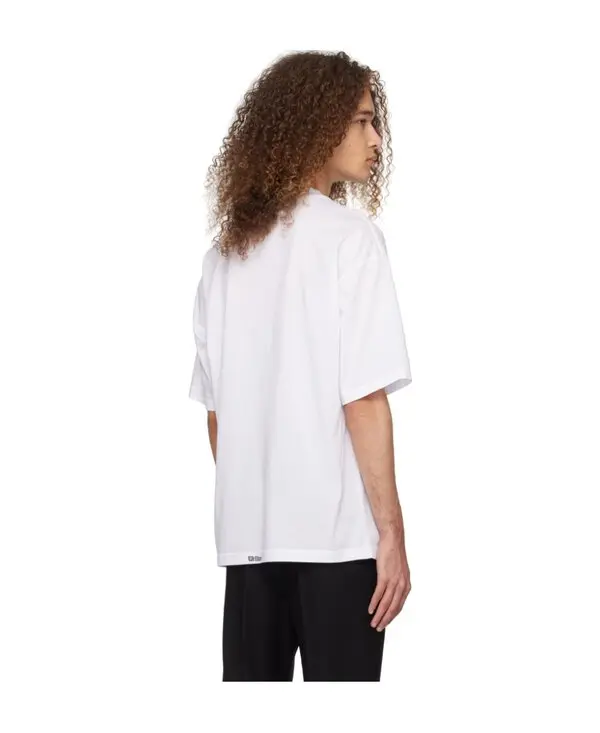 We11Done Logo-print Cotton T-shirt
