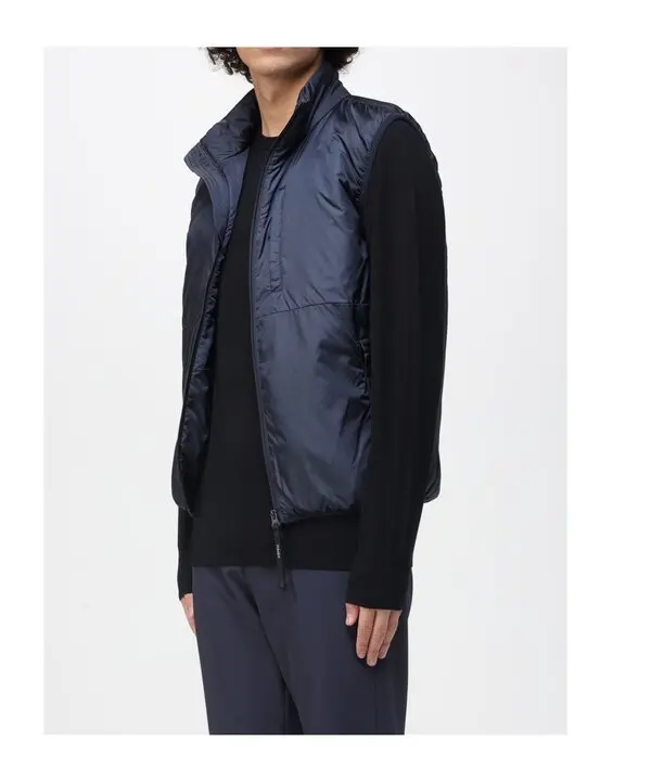 Aspesi Stand-up Collar Zip-up Vest