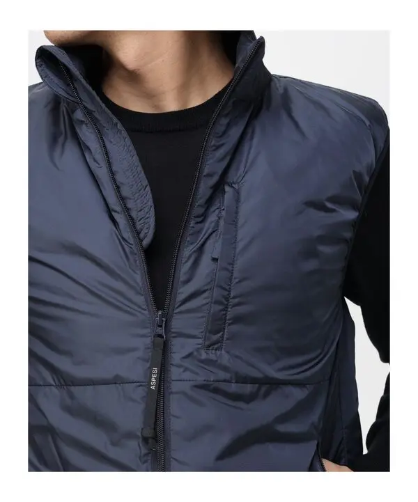 Aspesi Stand-up Collar Zip-up Vest