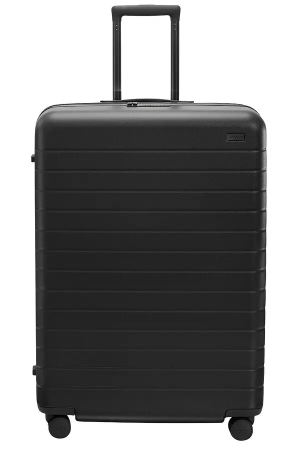 AWAY Large Flex Suitcase - Jet Black